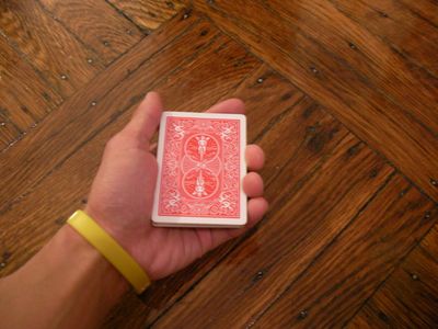 Deal/flick Cards From a Deck, With One Hand : 4 Steps (with Pictures ...