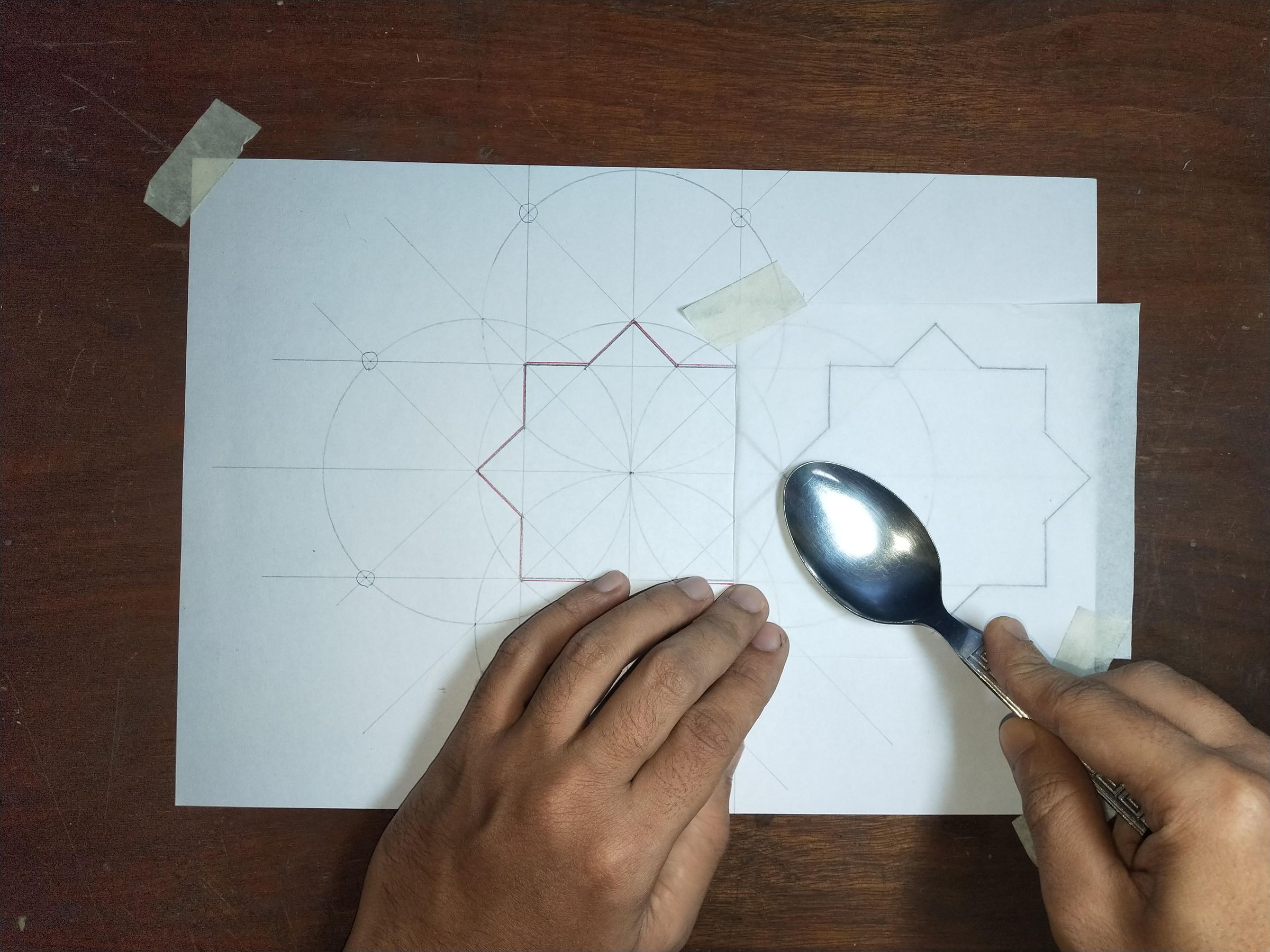 Mathematical Art With Islamic Geometric Patterns : 20 Steps (with ...