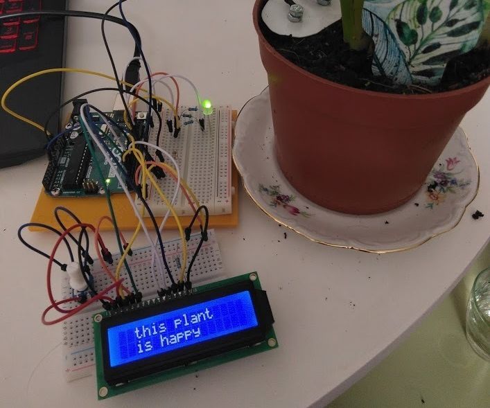 DIY Plant Moisture Sensor With Automatic Watering System : 6 Steps ...
