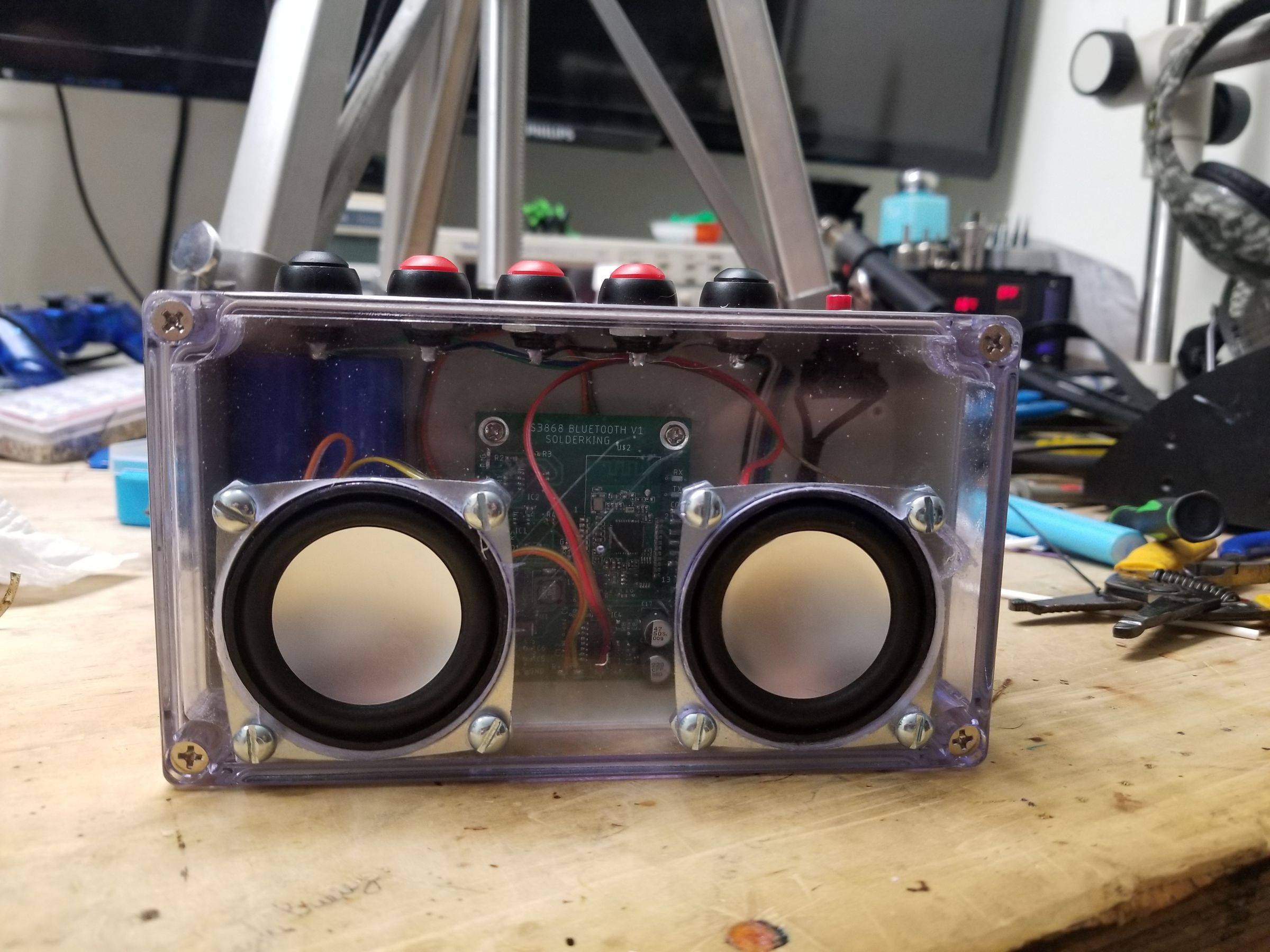 DIY Bluetooth Speaker From Scratch! : 5 Steps (with Pictures ...