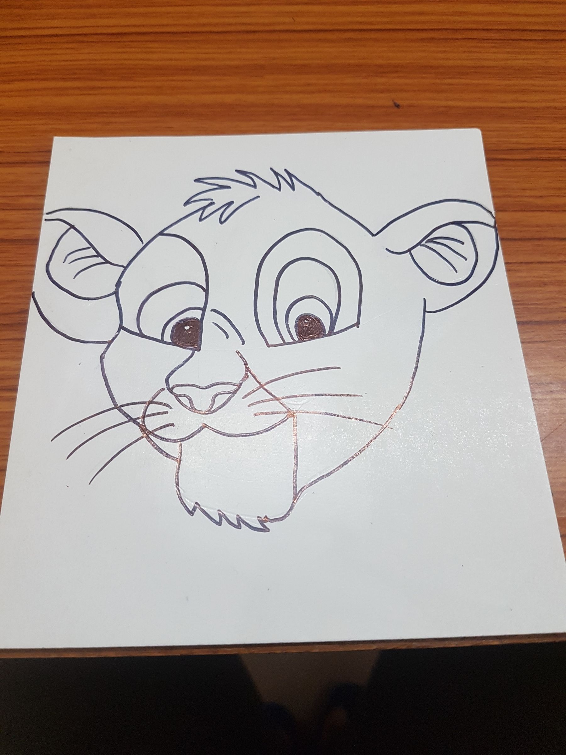 How to Draw Simba : 19 Steps - Instructables