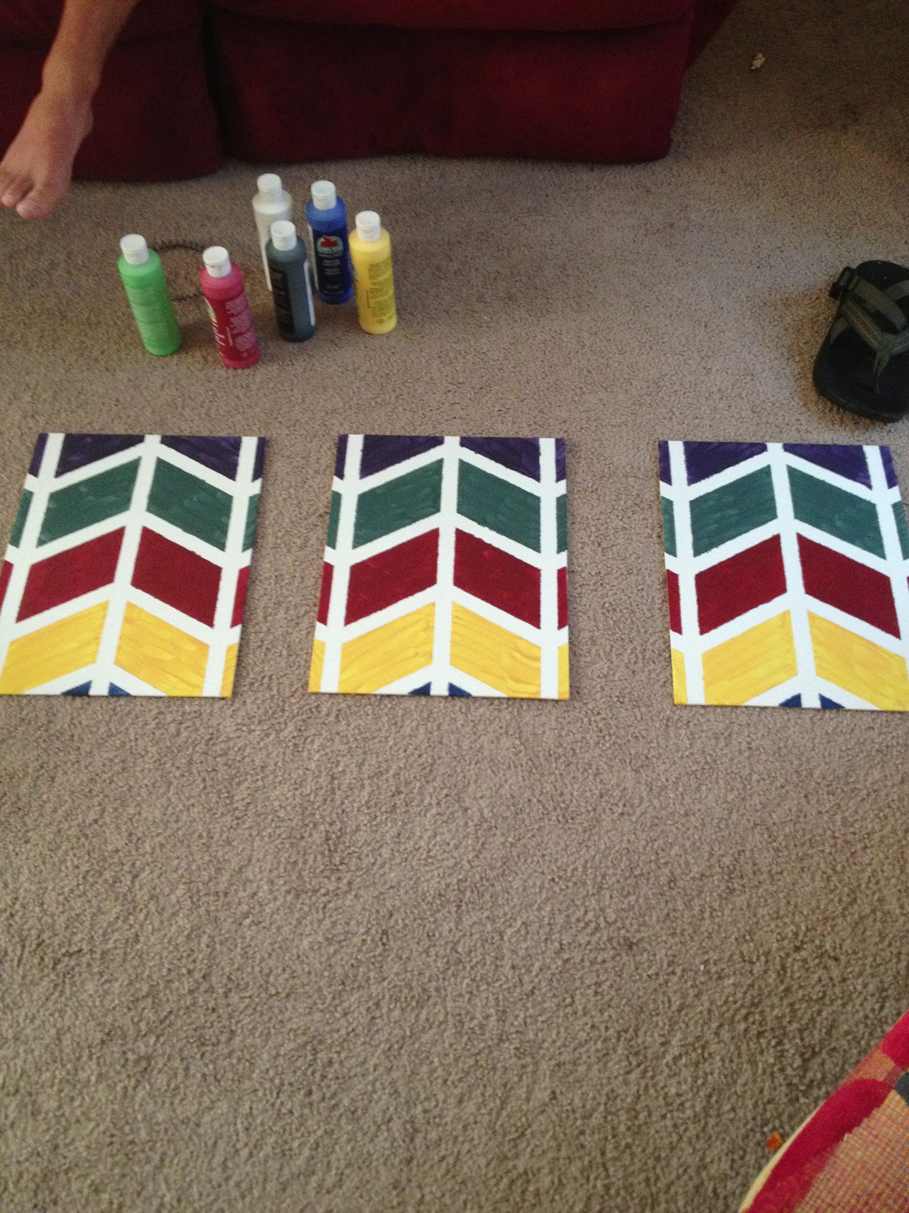 Chevron Paintings : 7 Steps (with Pictures) - Instructables