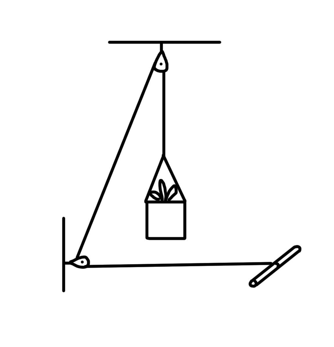 Living Room Gym: Planter / Cable Pulley : 8 Steps (with Pictures ...