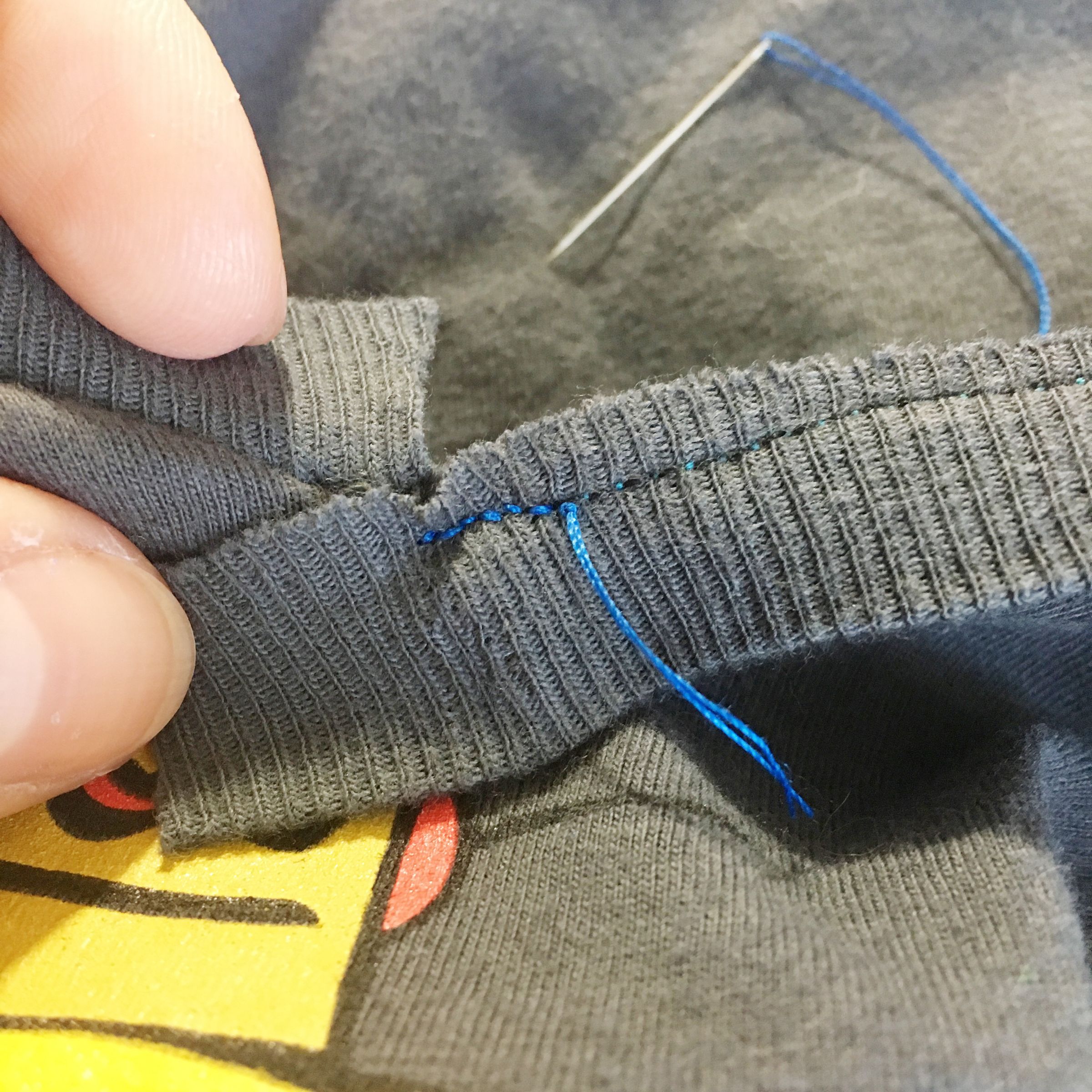 Turning a Crew Neck Into a V-Neck : 11 Steps (with Pictures ...