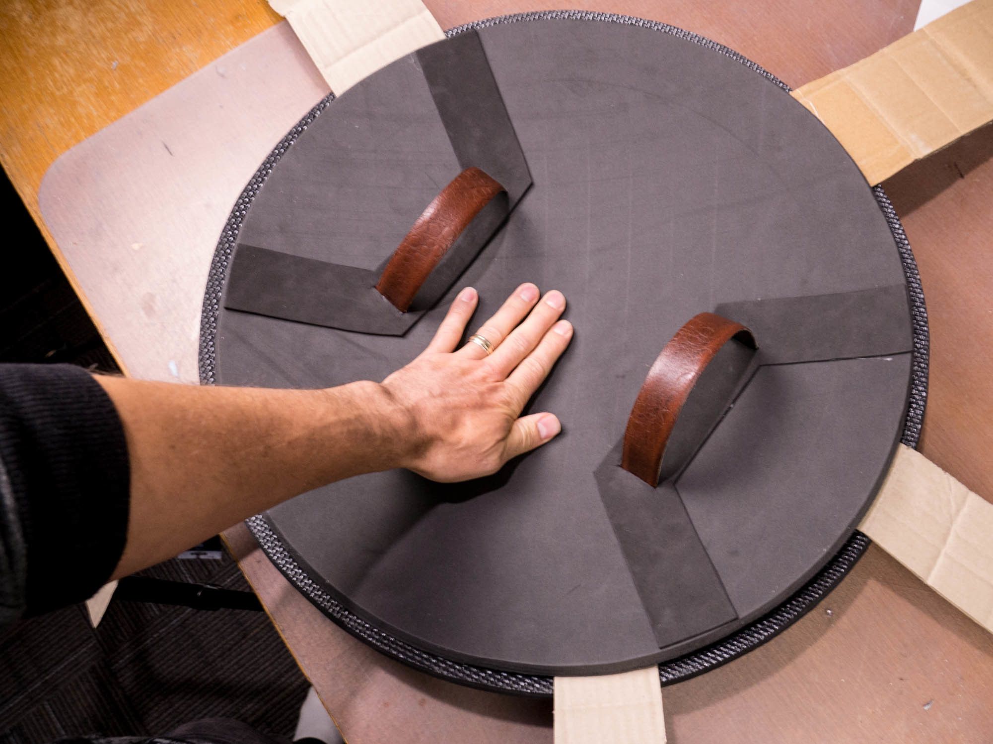 How to Make a Captain America Shield From Foam : 16 Steps (with ...