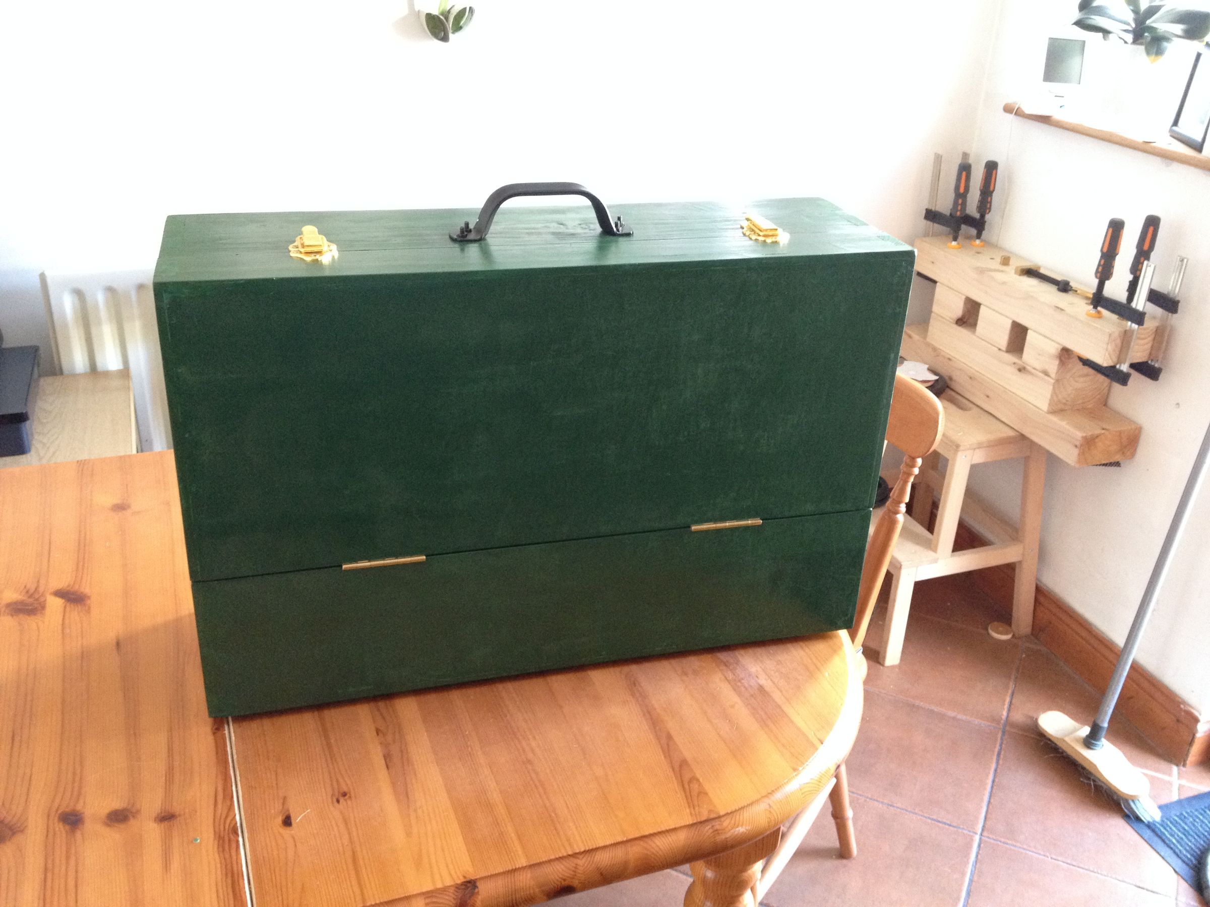 Beginning Woodworking Part 2: Fall Front Wooden Toolbox : 6 Steps (with ...
