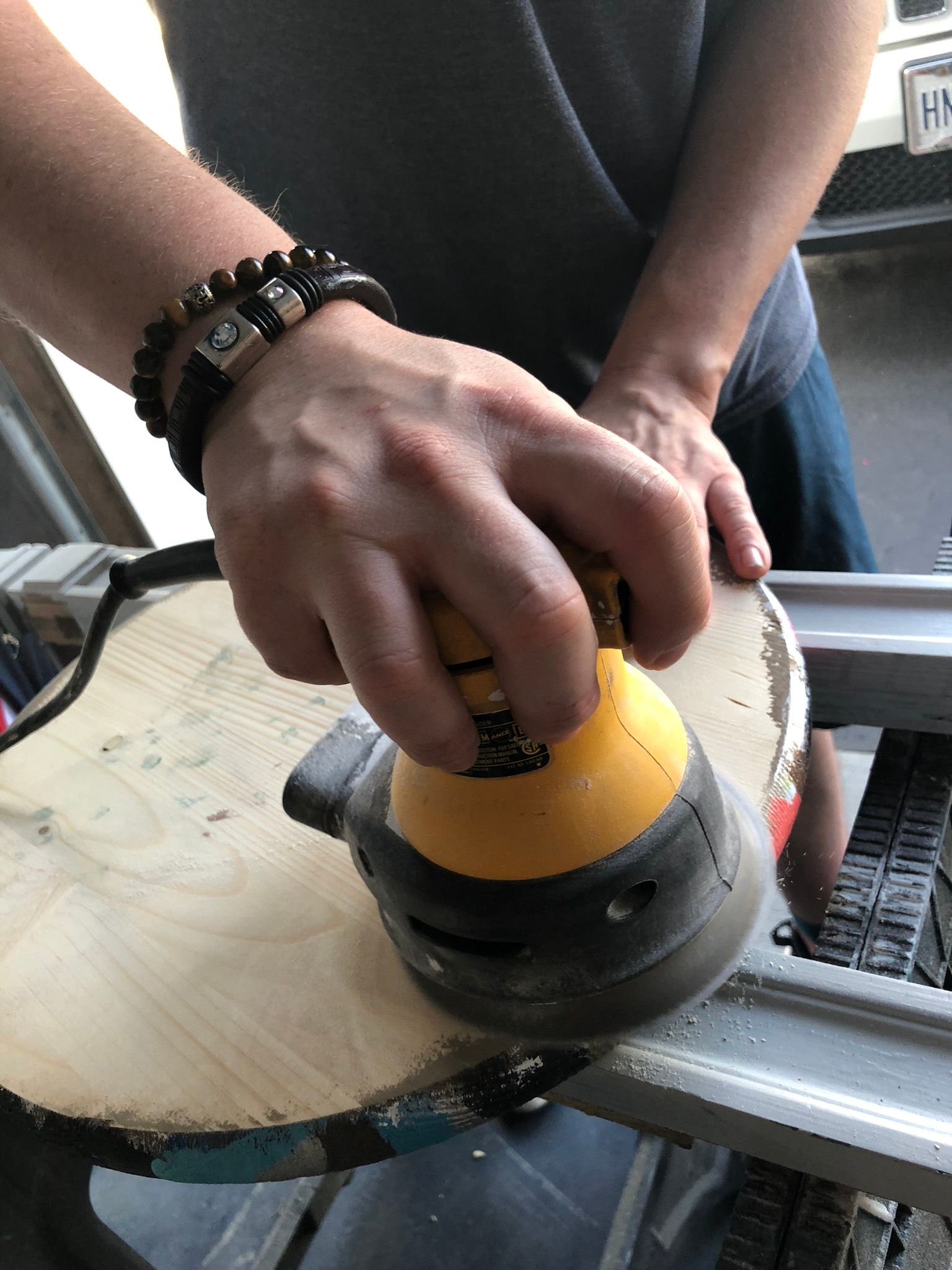 Acrylic Pour Painted Side Table : 5 Steps (with Pictures) - Instructables