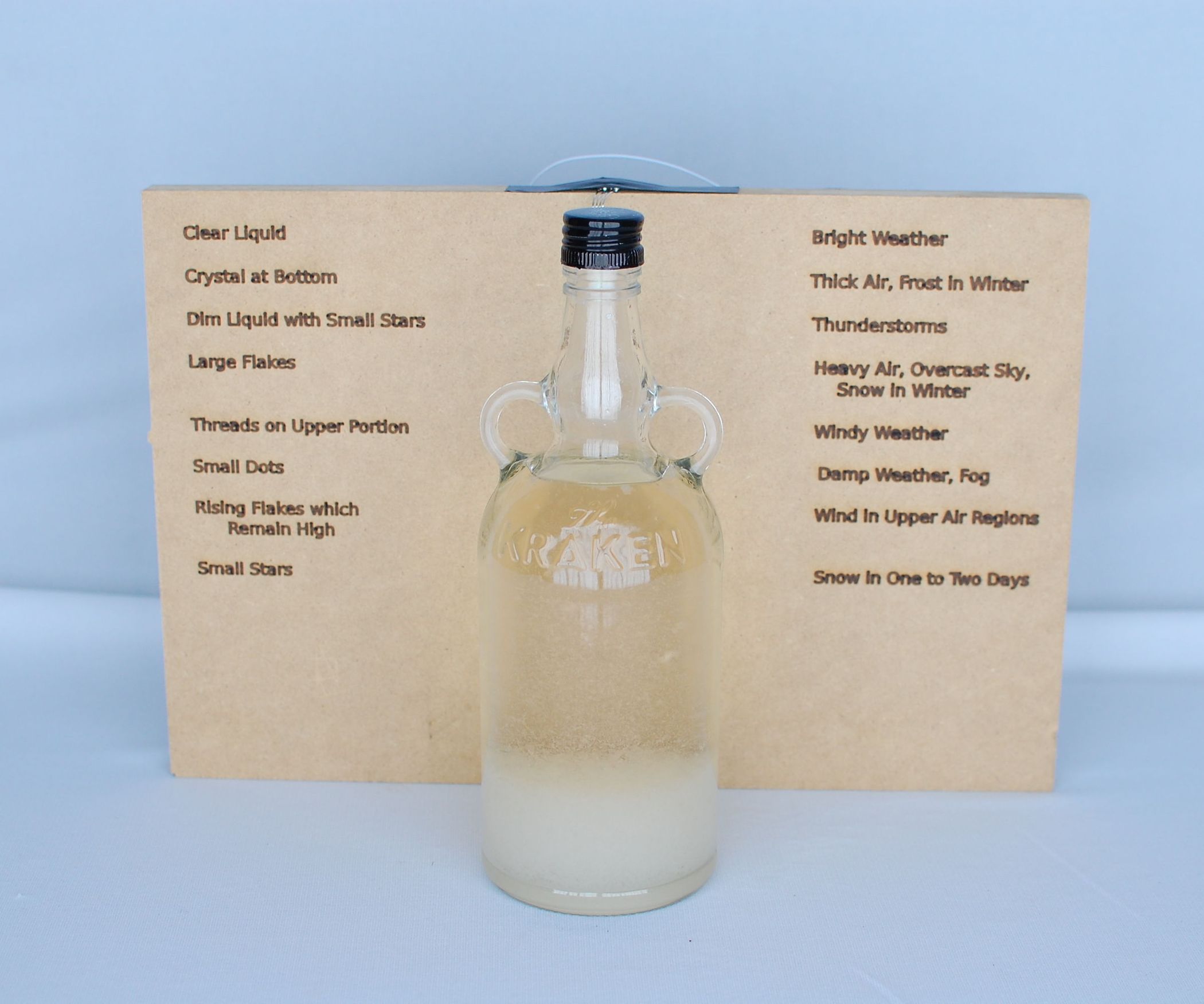 Storm Glass : 3 Steps (with Pictures) - Instructables