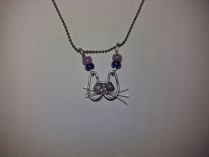 Handmade Cat Jewelry Idea-How to Make Adorable Wire Cat Earrings DIY ...