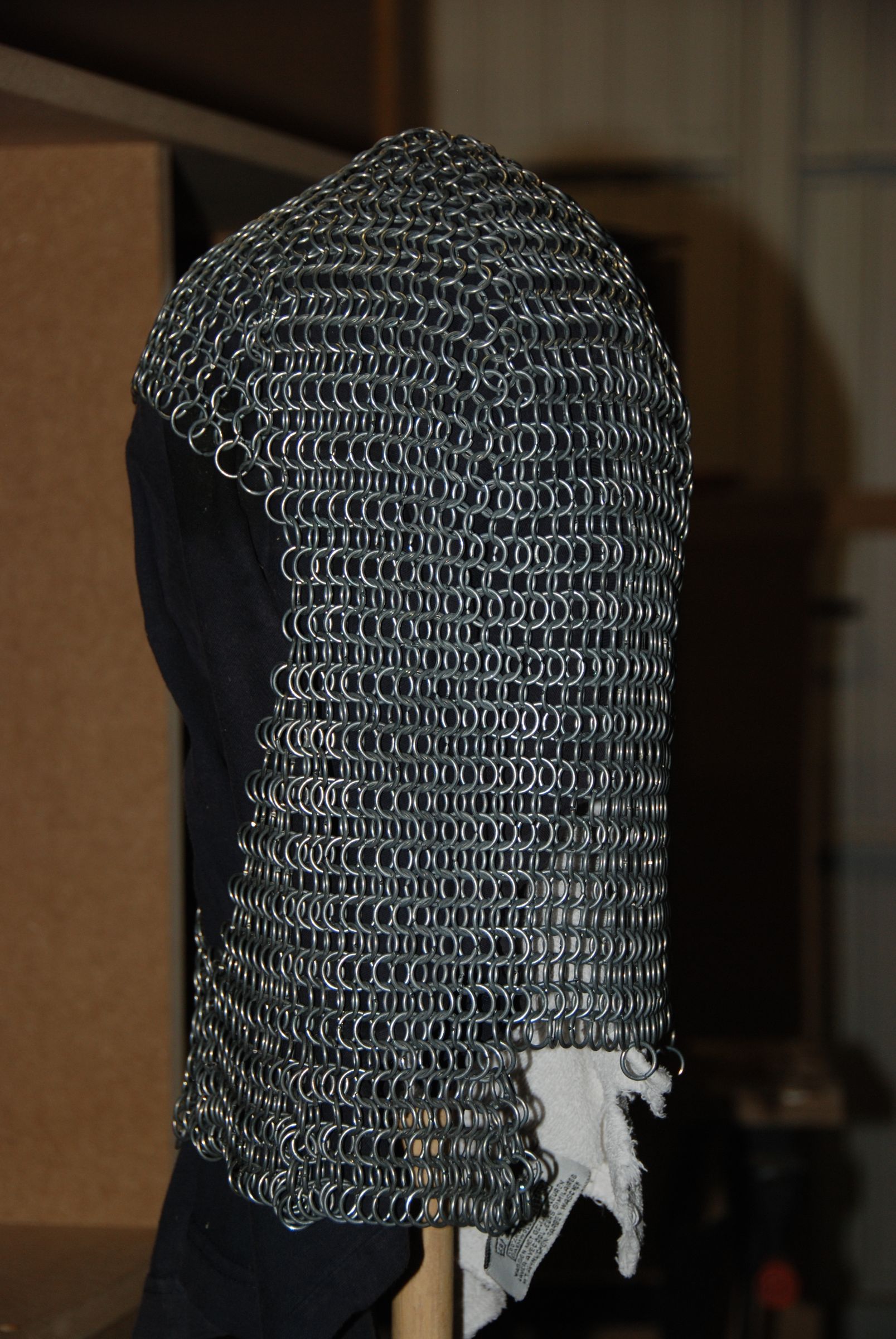 Chainmail Coif : 8 Steps (with Pictures) - Instructables