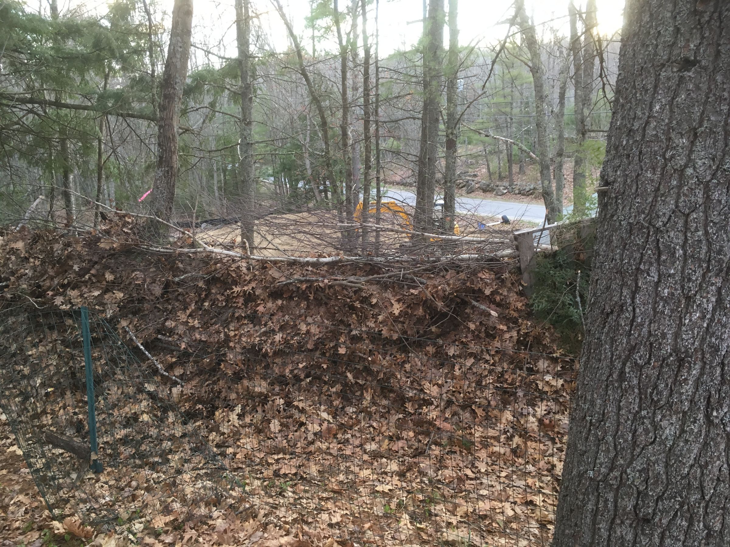 Building a Privacy Burm for Free : 3 Steps (with Pictures) - Instructables