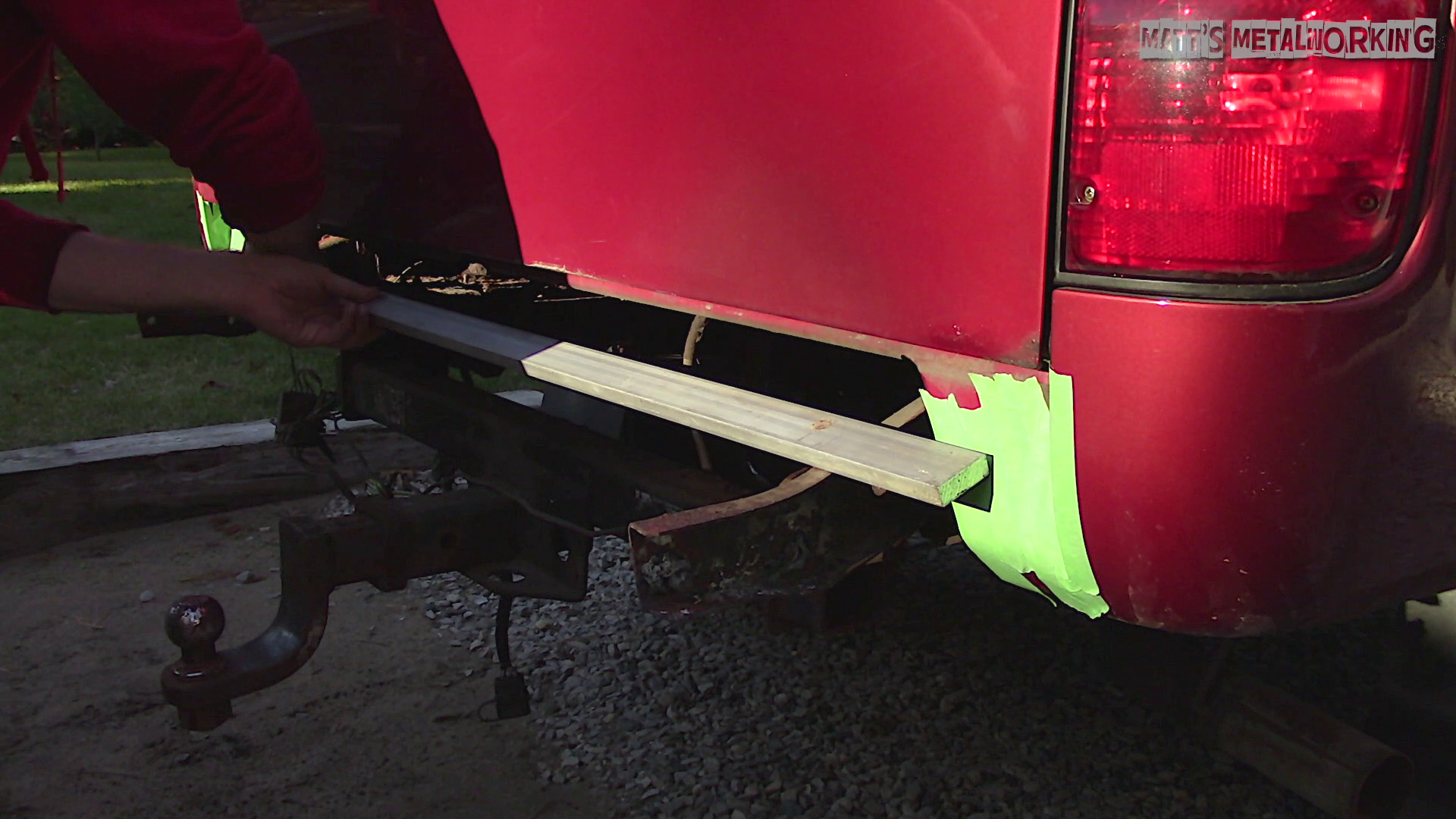 How to Make a Custom Rear Tube Bumper : 17 Steps (with Pictures ...
