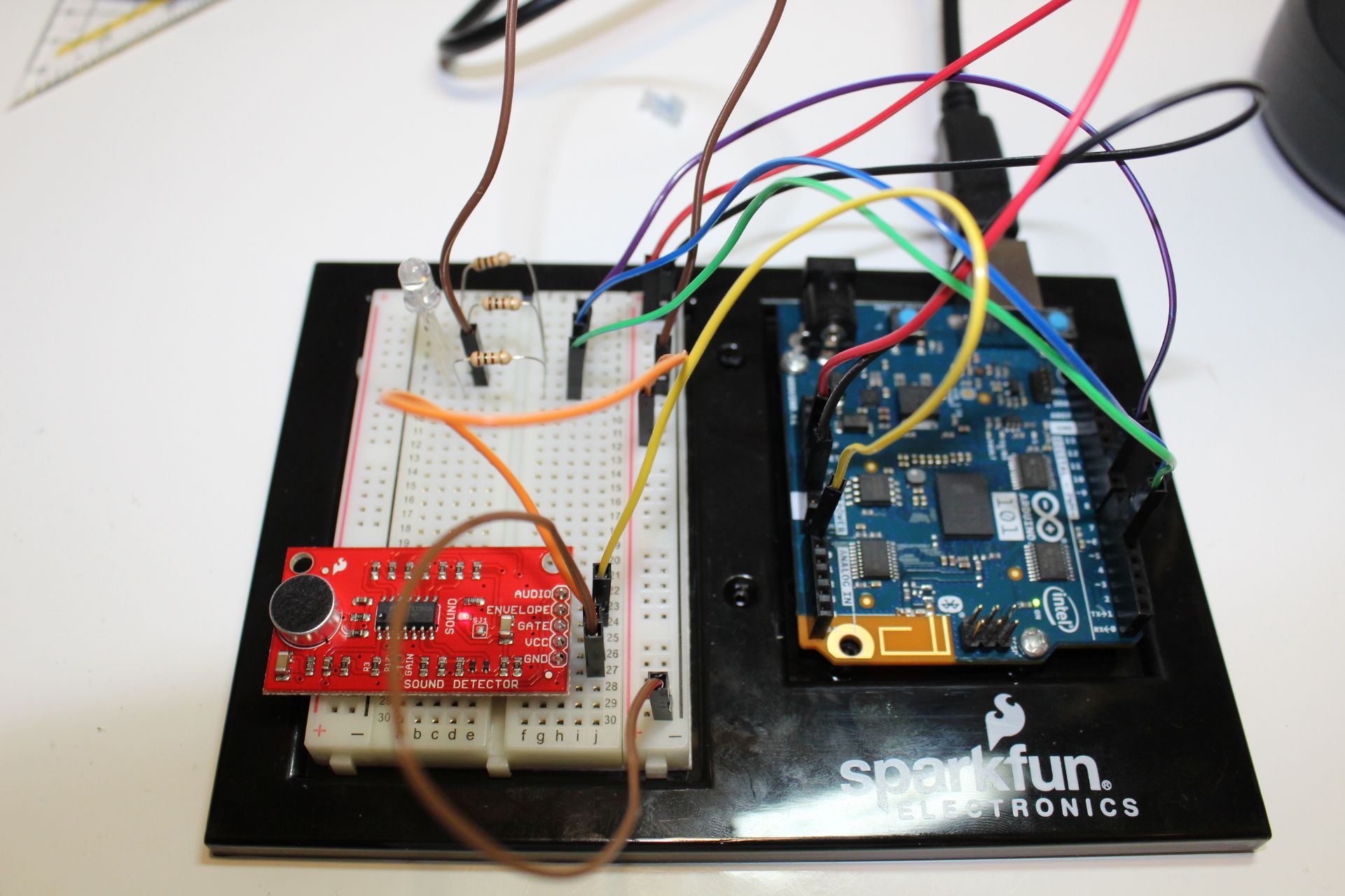 RGB LED Sound Level Detector : 4 Steps (with Pictures) - Instructables