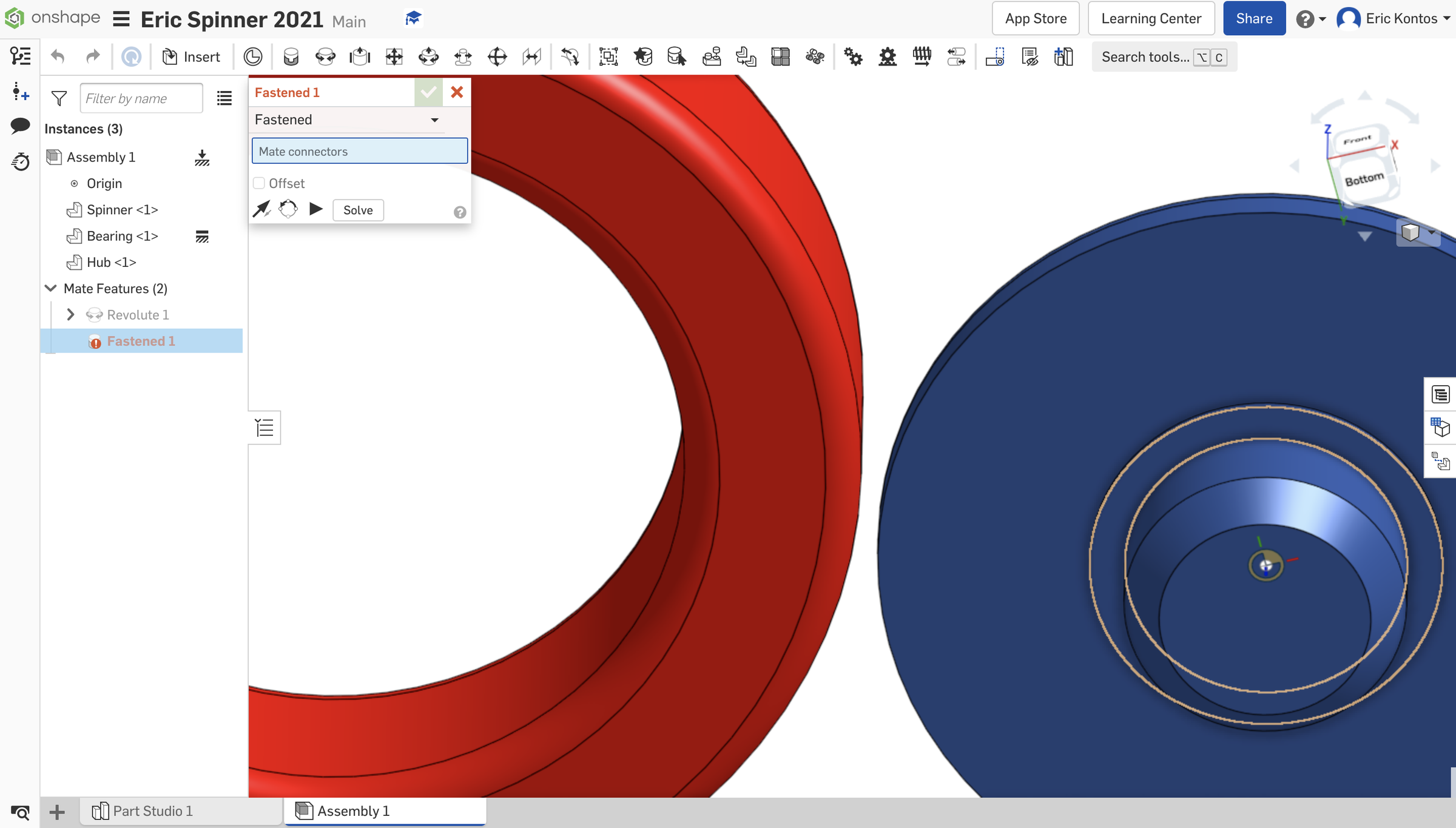 Fidget Spinner in Cad ONSHAPE : 14 Steps (with Pictures) - Instructables
