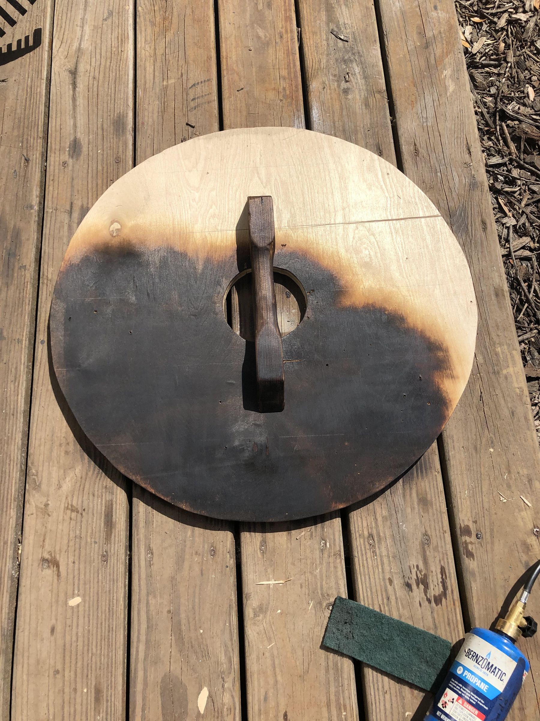 How to Make a Viking Round-Shield : 12 Steps (with Pictures ...