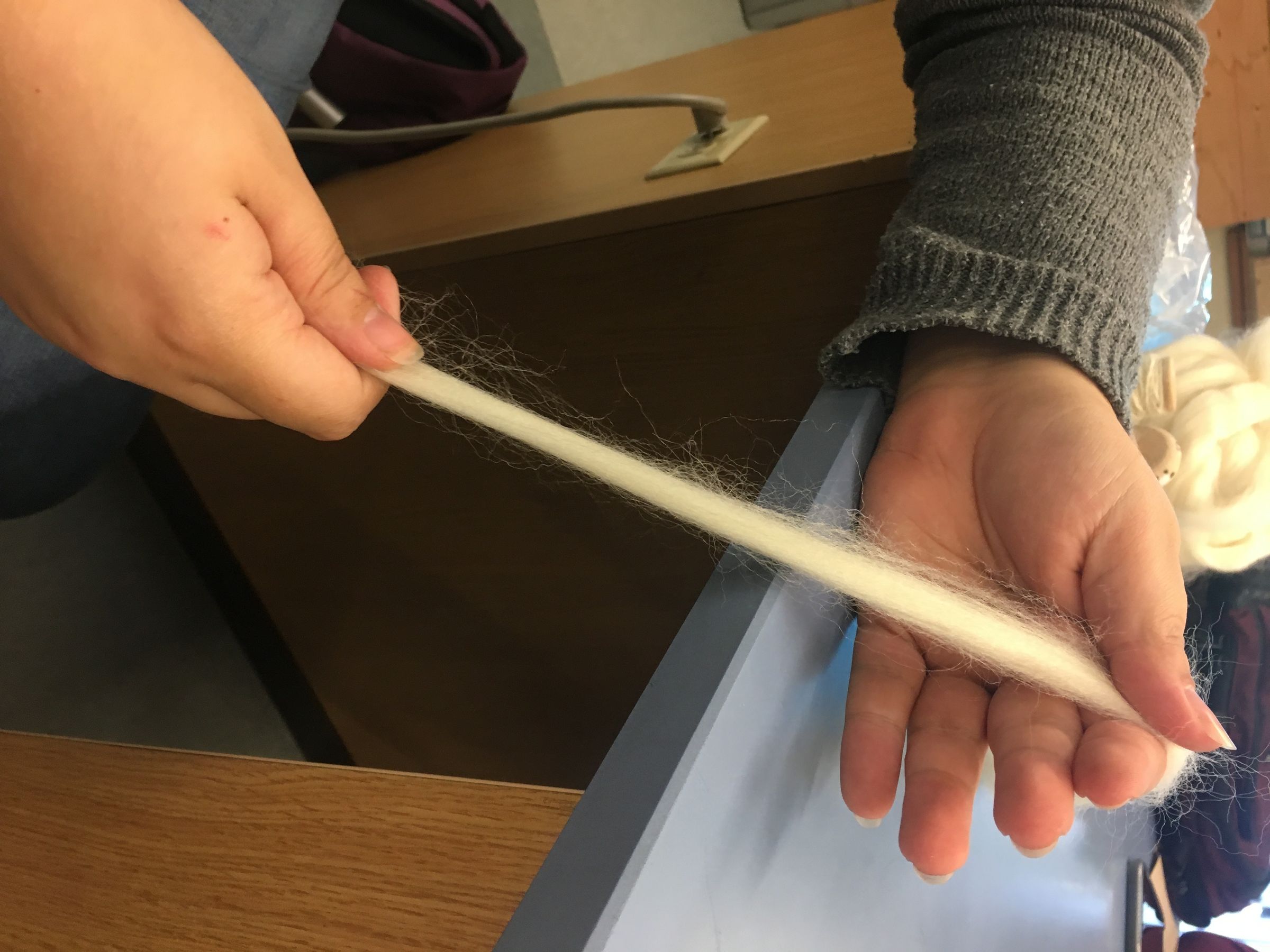 Learning How to Make Yarn With a DIY Drop Spindle! : 8 Steps (with ...