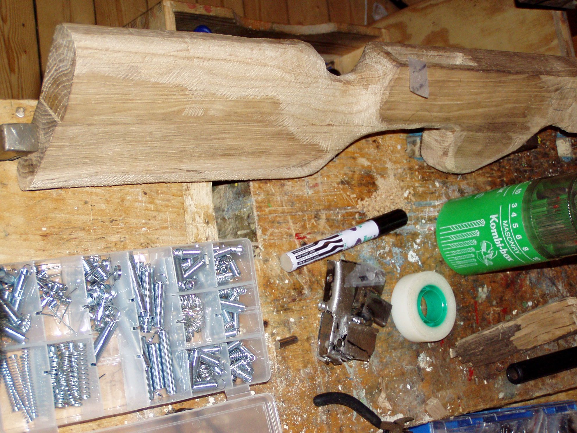 Crossbow With Wooden Stock and Rattan Bow : 5 Steps (with Pictures ...