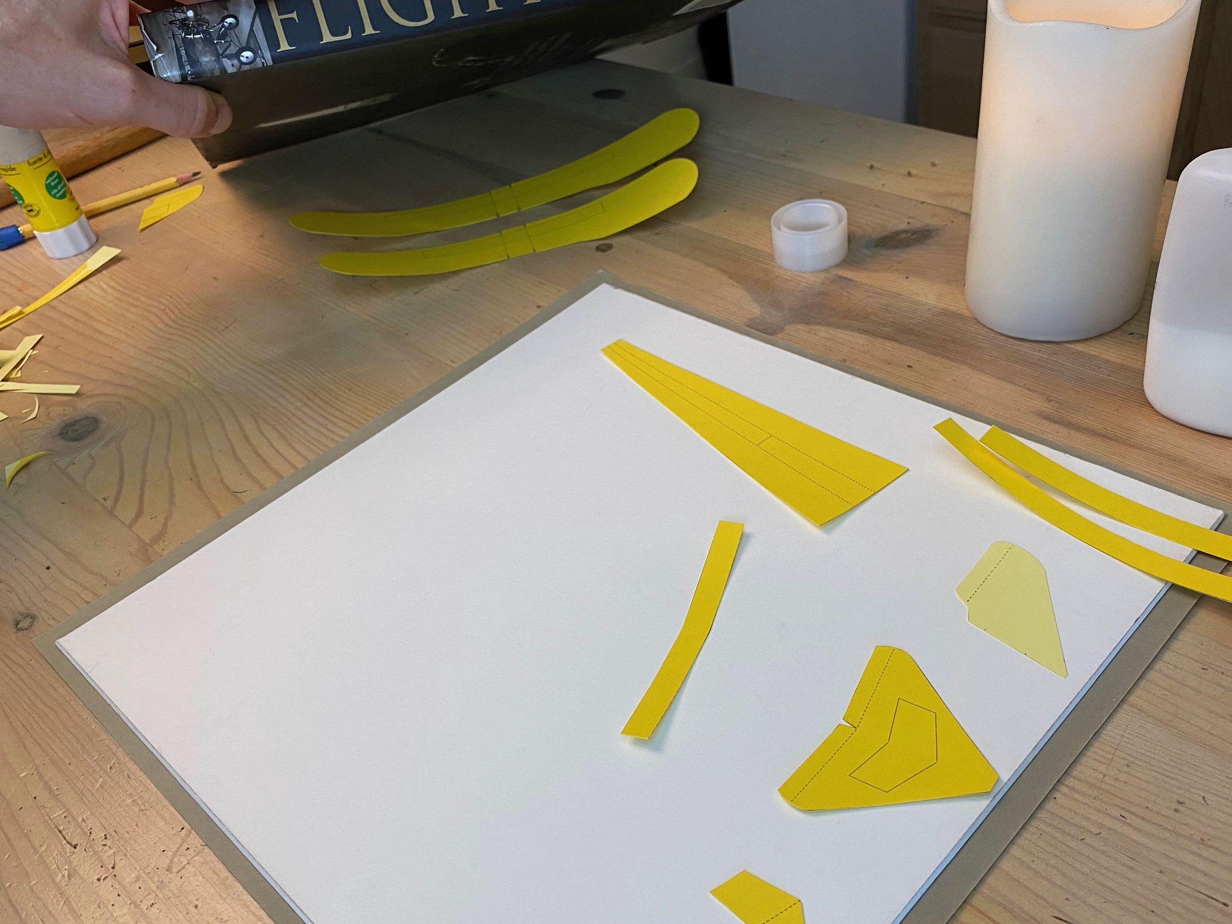 Card Stock & Paper Dragonfly Droid Glider : 9 Steps (with Pictures ...