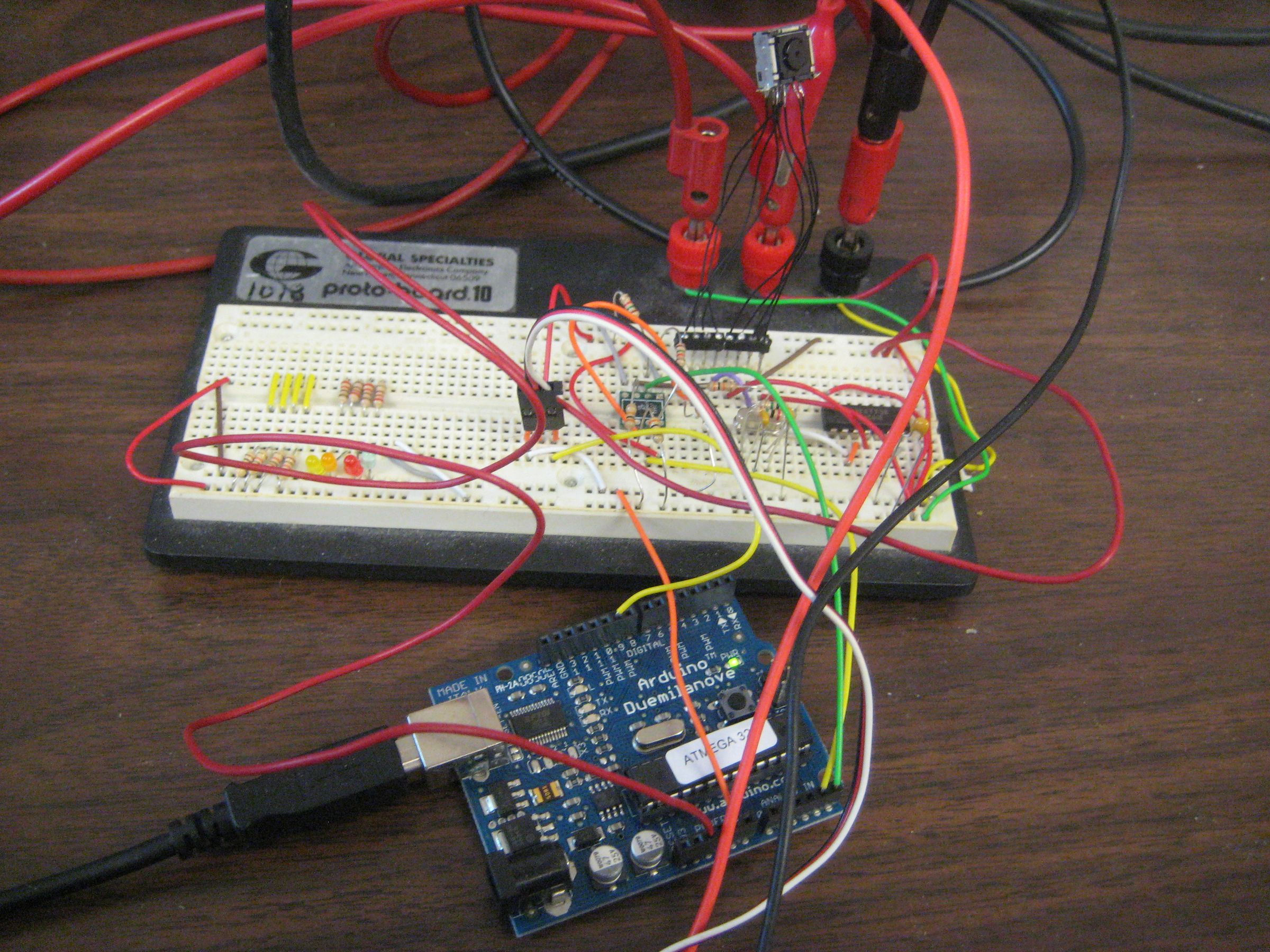 Wii Remote IR Camera Hack With Arduino Interface : 6 Steps (with ...