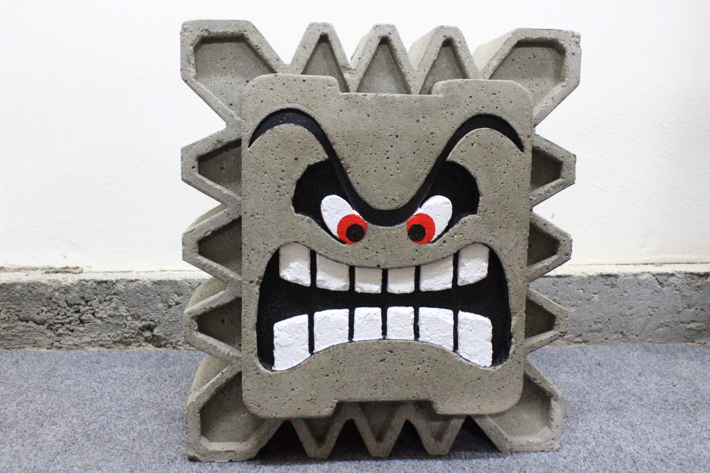 Real Life Super Mario Concrete Thwomp! : 11 Steps (with Pictures ...