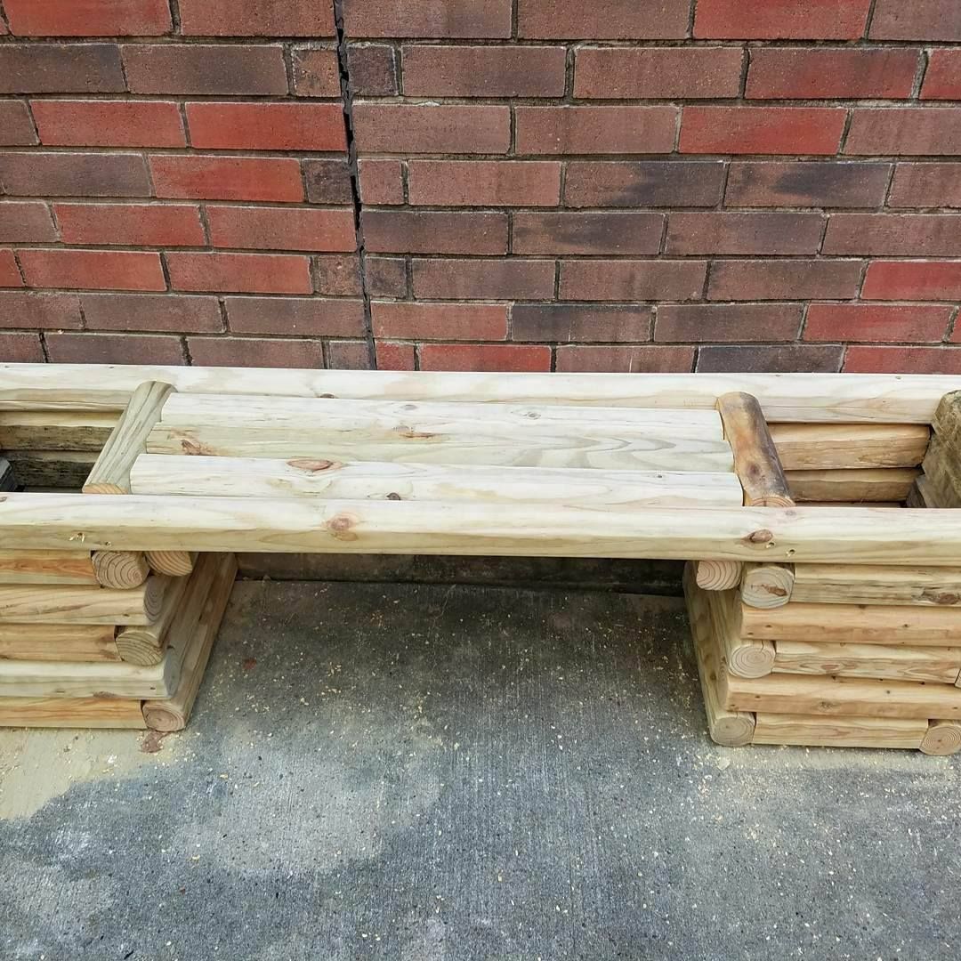Diy Log Bench : 6 Steps (with Pictures) - Instructables