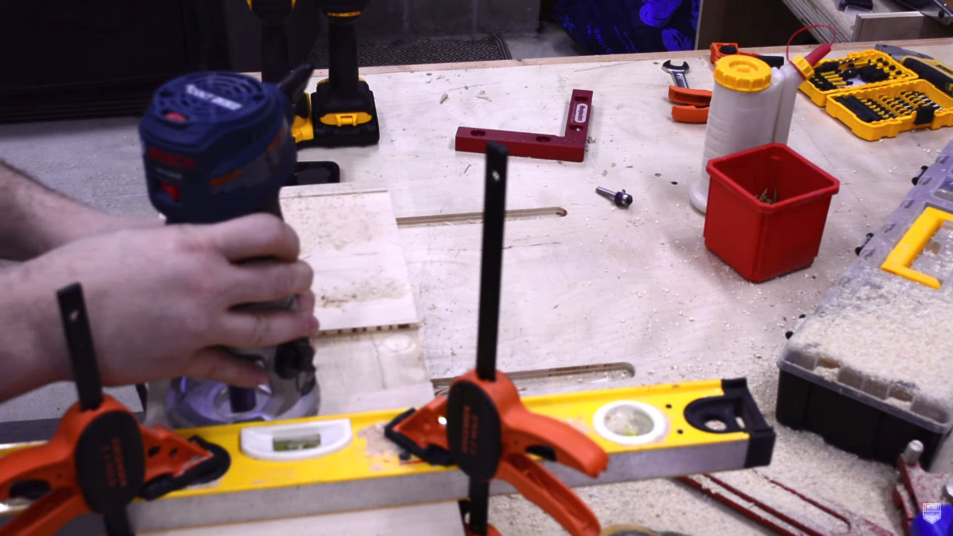How to Build a Pocket Hole Workstation | DIY Woodworking Shop Project ...