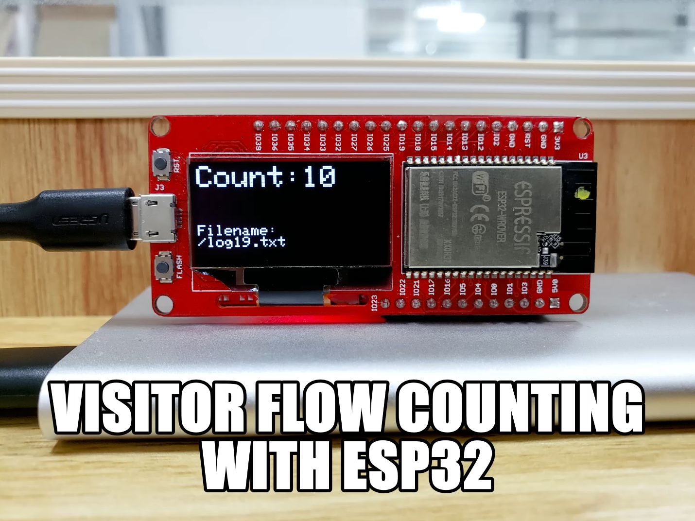 Visitor Flow Rate Counting With ESP32 : 5 Steps (with Pictures) - Instructables