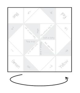 How to Make a Cootie Catcher / Fortune Teller : 13 Steps - Instructables