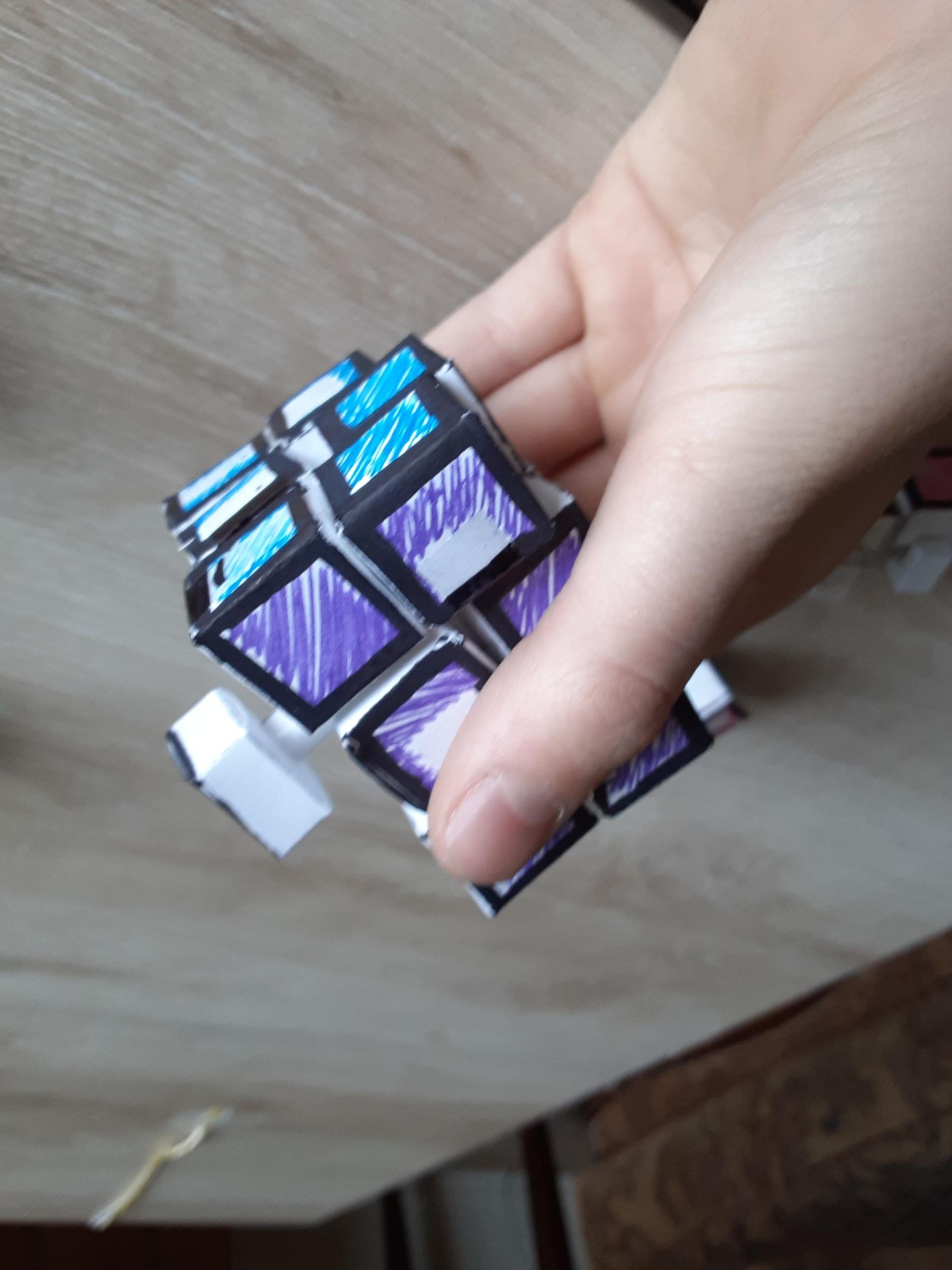 Fully Paper Rubik's Cube! : 3 Steps (with Pictures) - Instructables