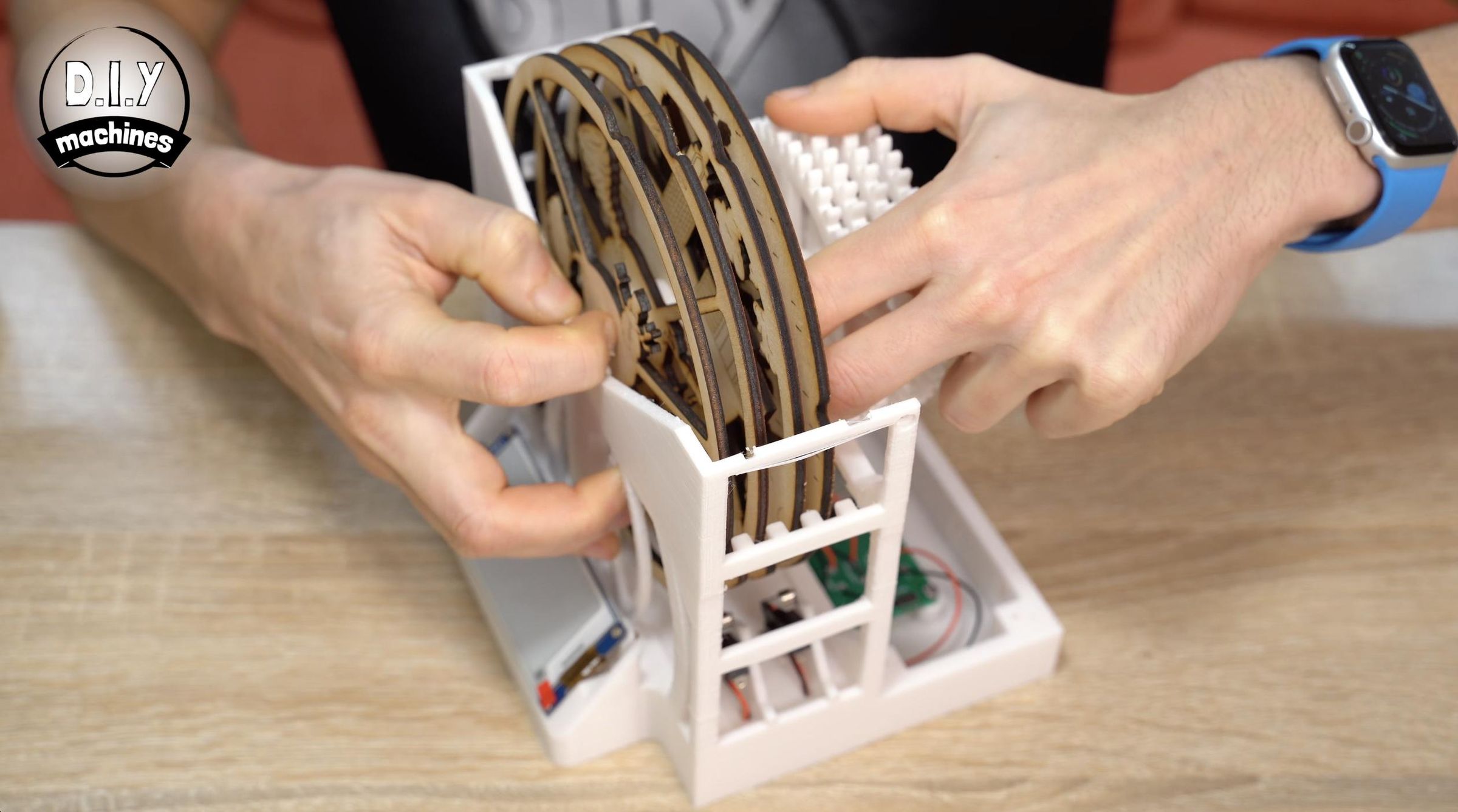 WeatherBot - a Motorised Weather Machine | 3D Printable, ESP32 ...