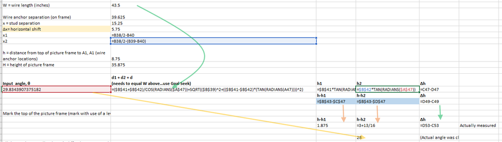 Centering a Painting on a Wall With Off-Center Studs : 3 Steps (with ...