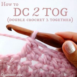 How to DC2TOG (double Crochet 2 Together) – a Decrease Stitch! : 17 Steps - Instructables