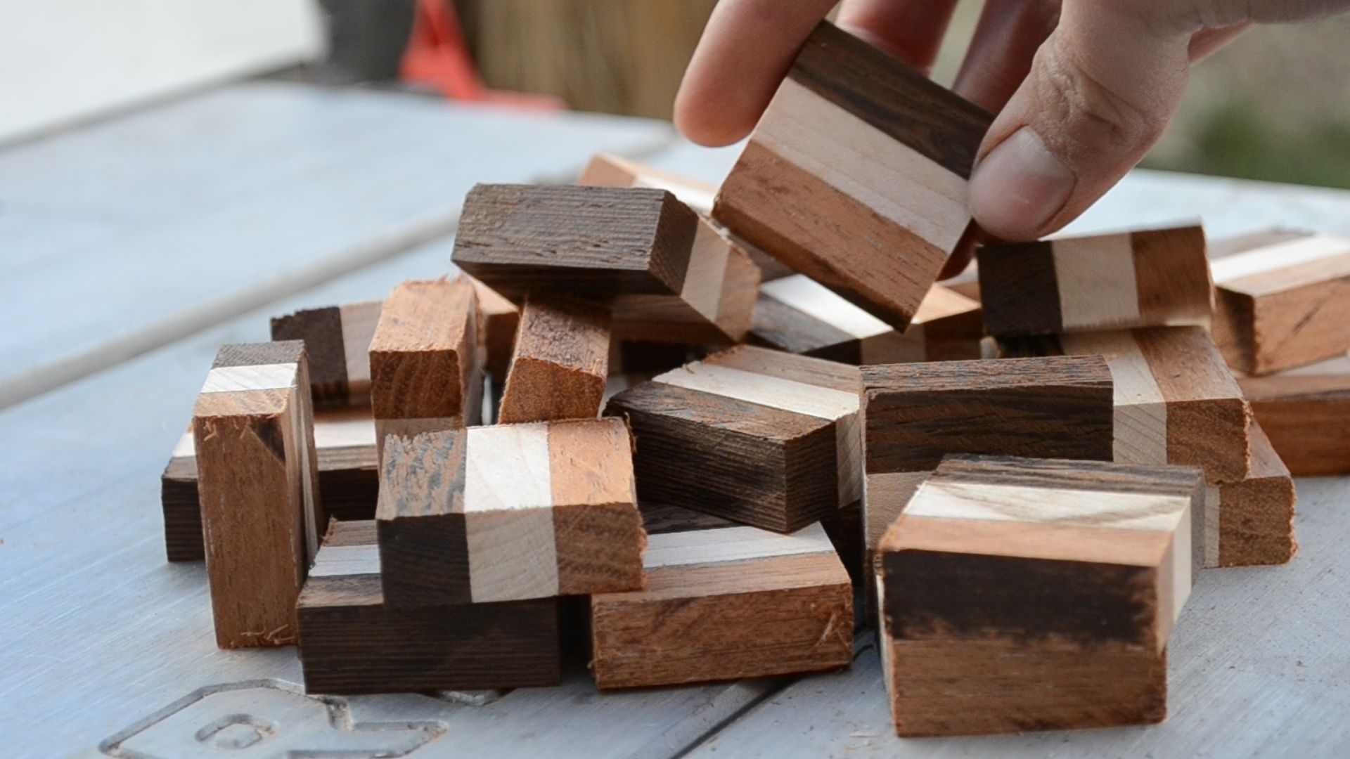 Handcrafted 100-piece Segmented Cutting Board! : 13 Steps (with ...