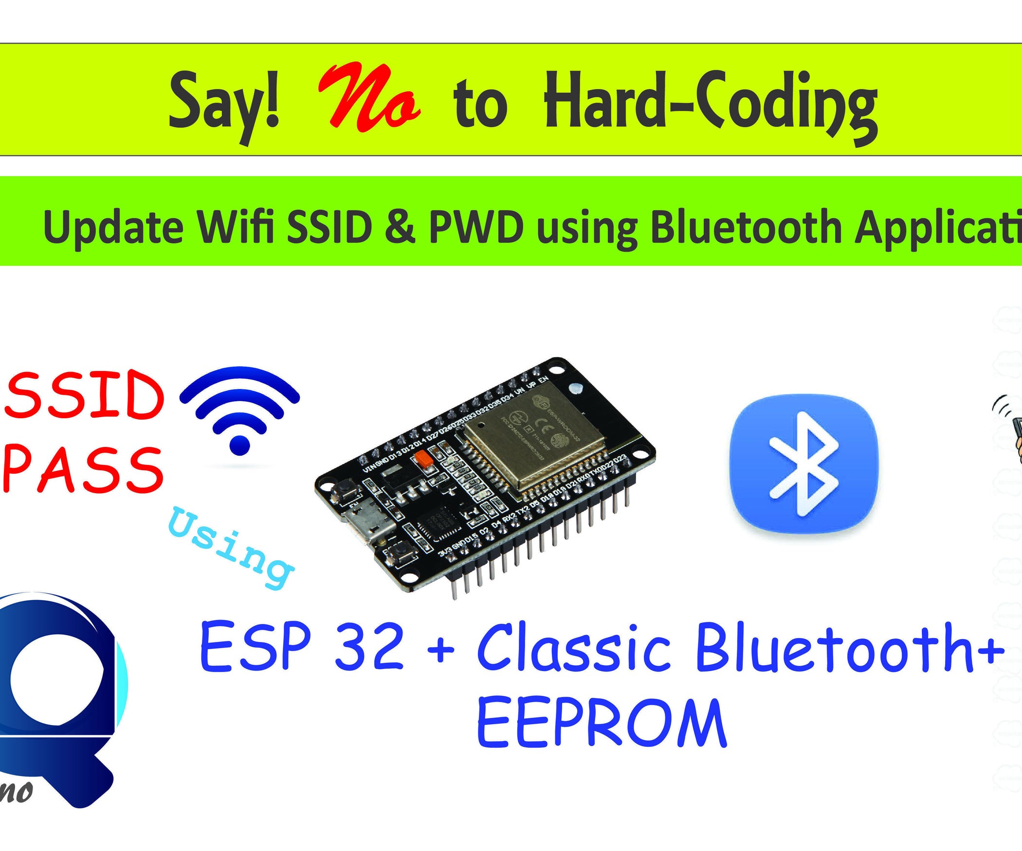 Avoid Hard Coding Esp32 Update Wi Fi Credentials Using Bluetooth Application Instructables