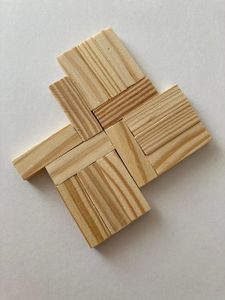 Jenga Block Art Patterns - Stress Relievers : 7 Steps (with Pictures ...