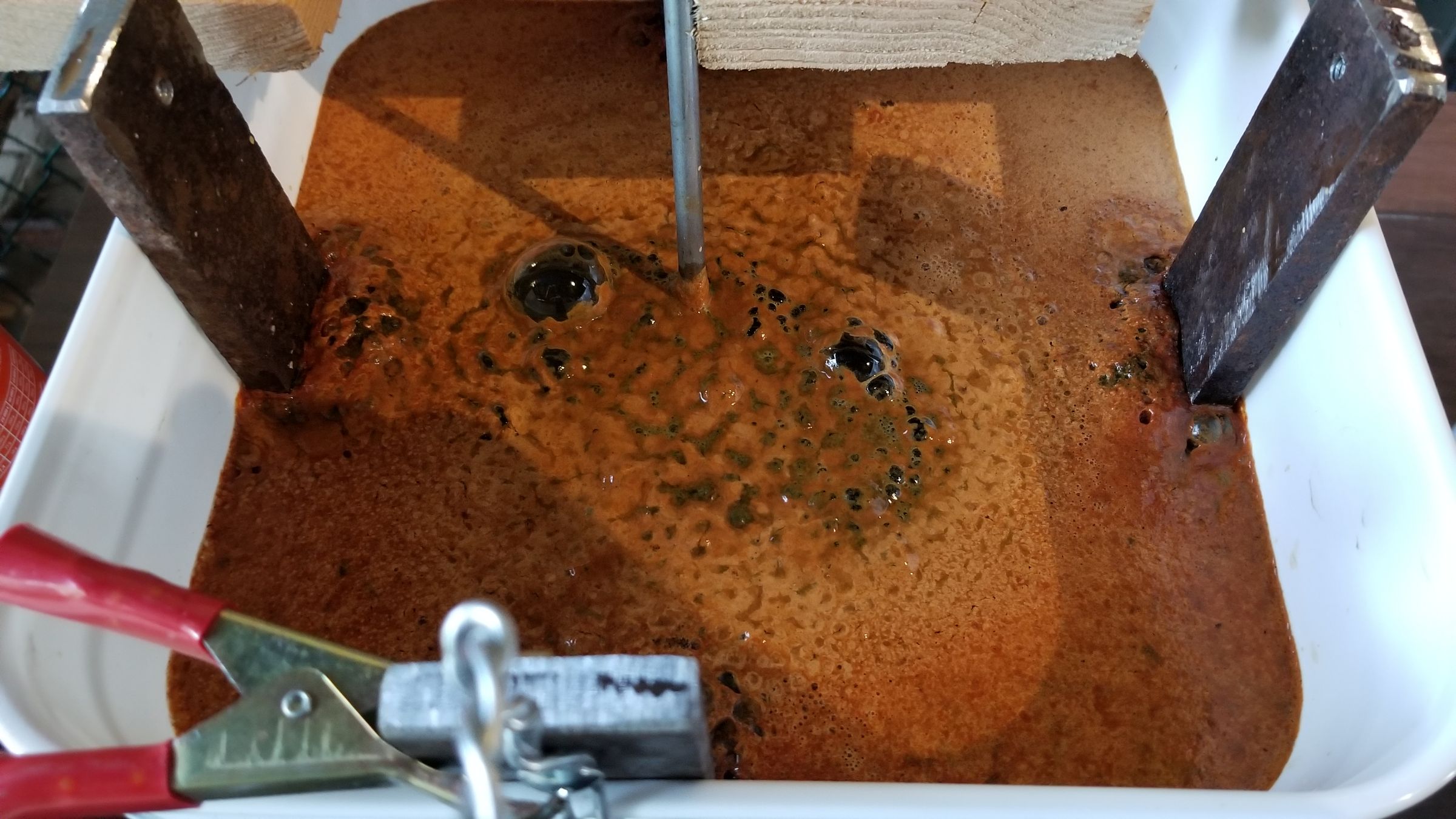 RUST!!! Removal. Using Electrolysis. : 28 Steps (with Pictures ...