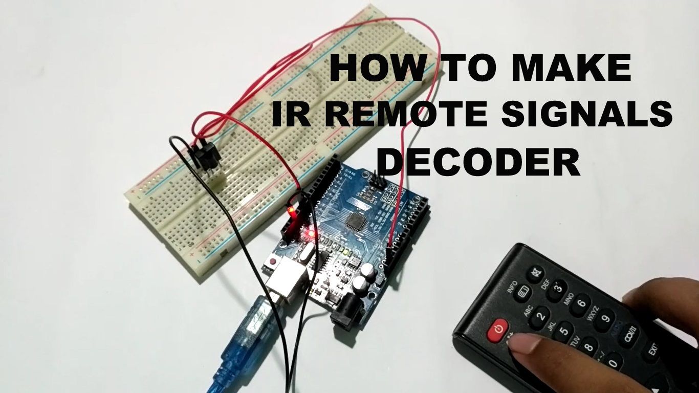 How to Make IR Remote Control Signals Decoder : 5 Steps (with Pictures ...