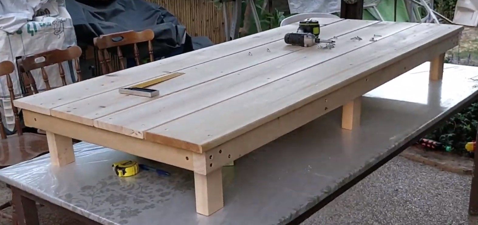 Simple Wooden Stage Platform for Kids DIY : 10 Steps (with Pictures ...