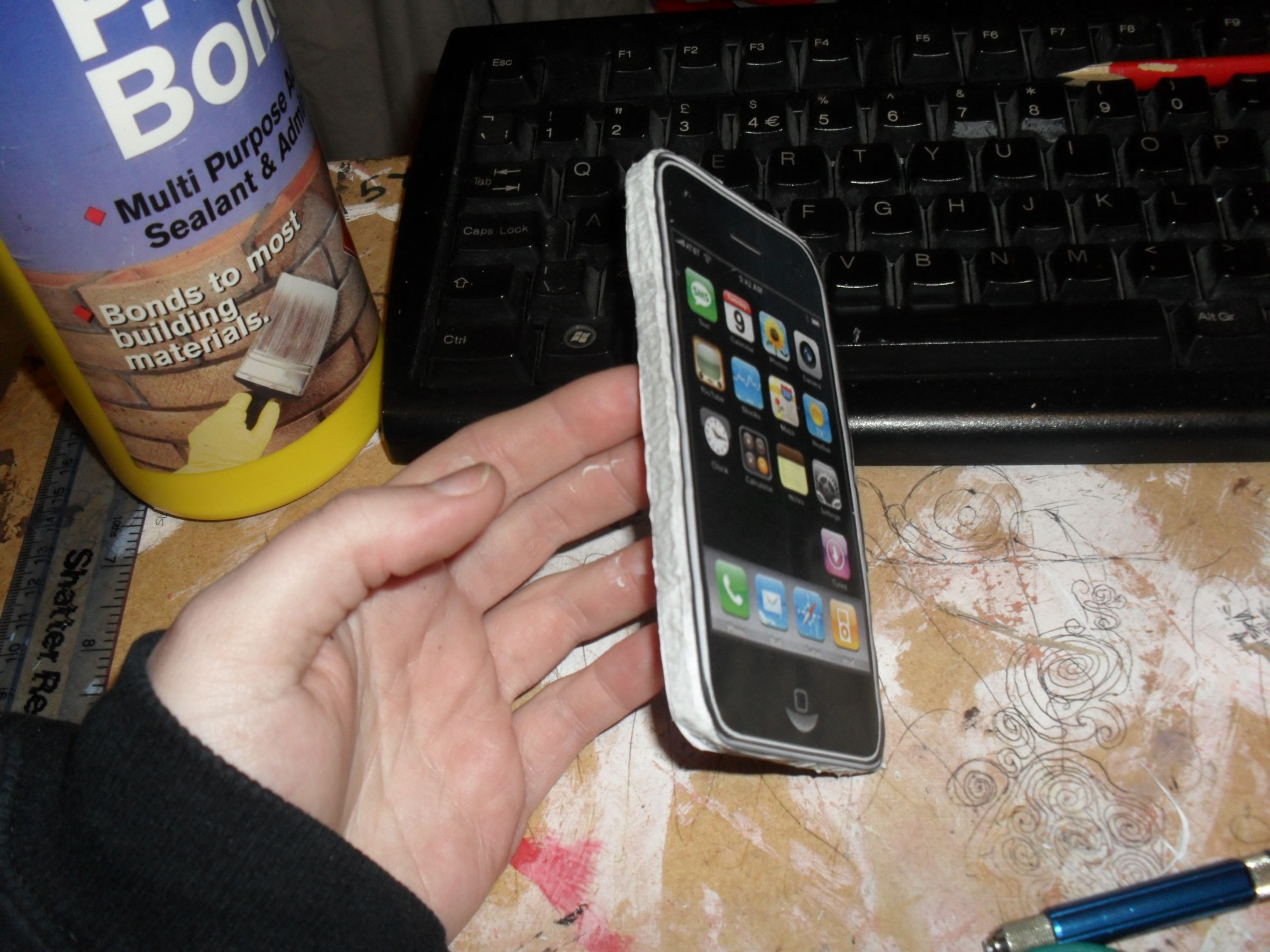 Cardboard Props: How to Make a Prop IPhone or IPad : 8 Steps ...