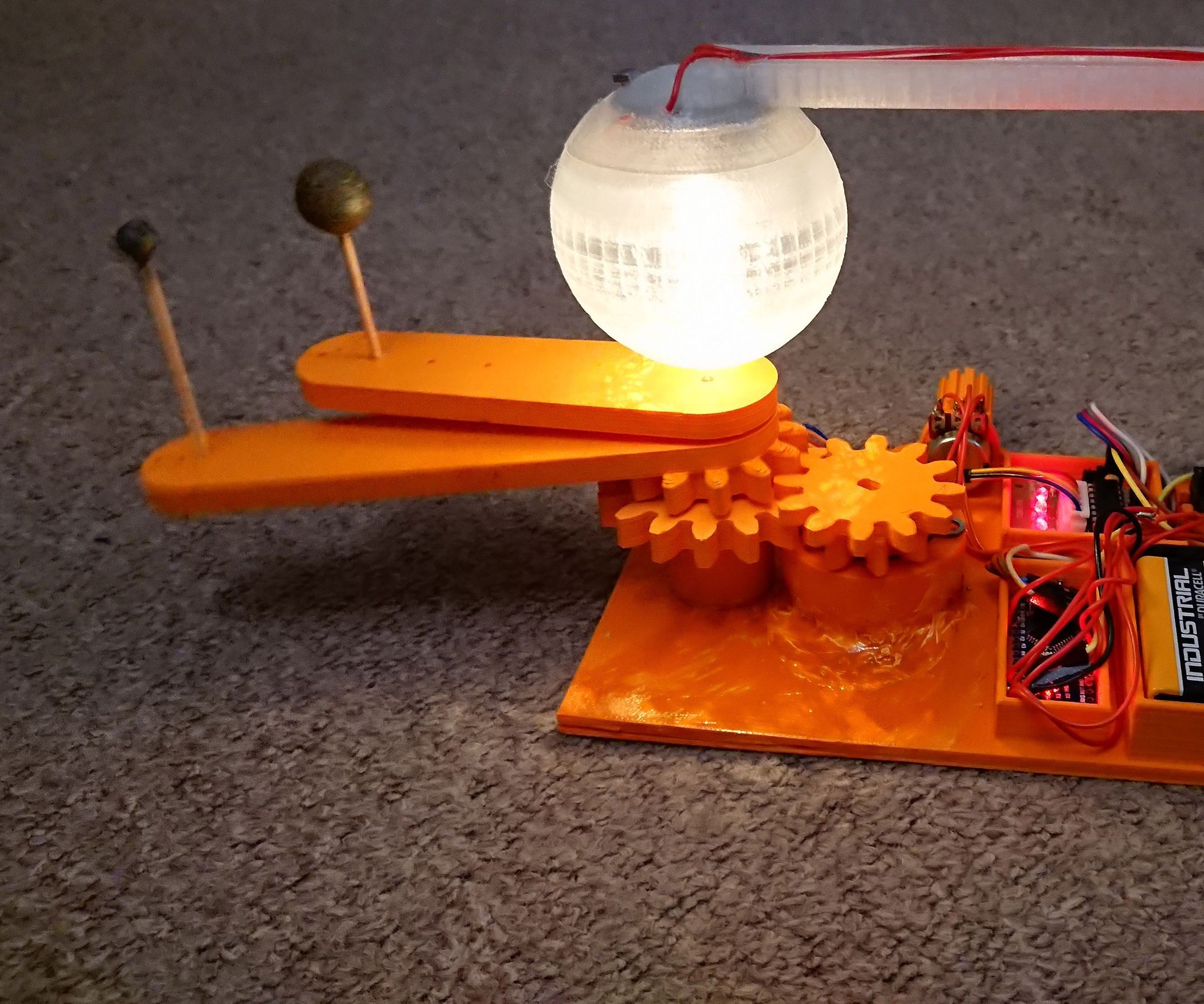 Exoplanet Transit Demo Apparatus : 7 Steps (with Pictures) - Instructables