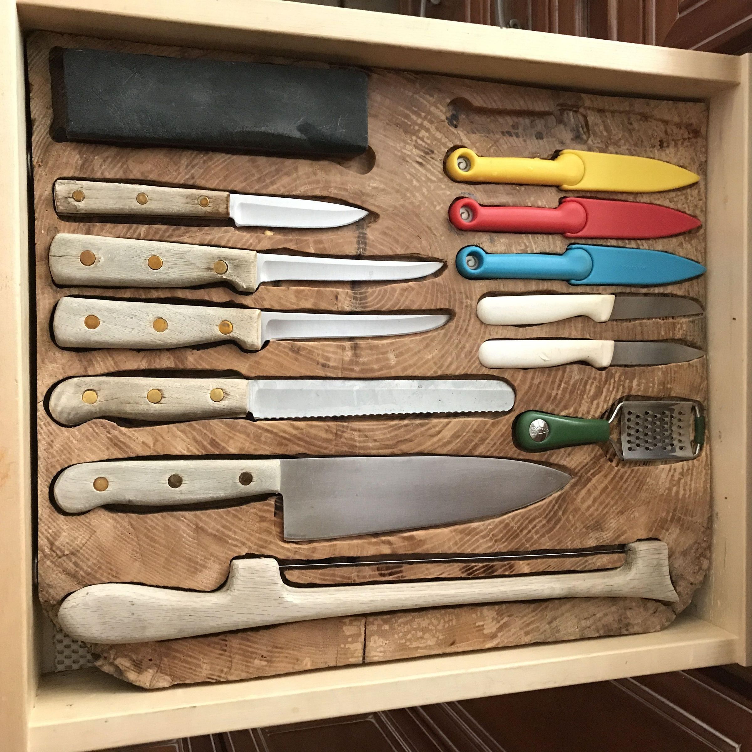 In-drawer Knife Organizer : 8 Steps (with Pictures) - Instructables
