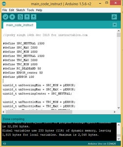 Decoding RC Signals Using Arduino : 6 Steps - Instructables