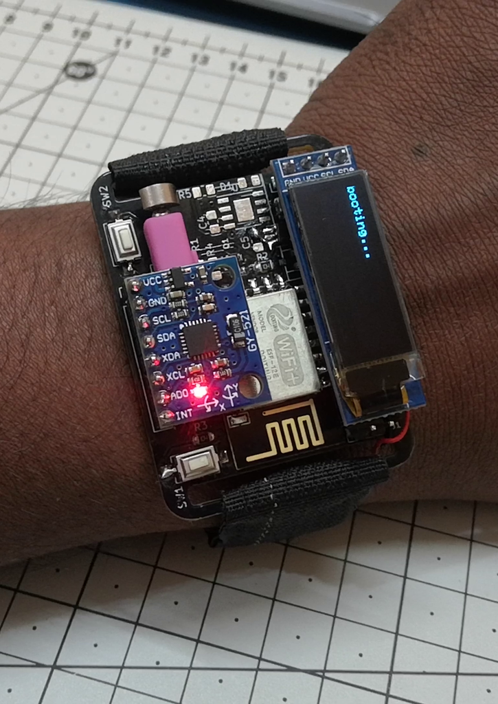 Machine Learning Based Gesture Detection Watch Esp8266 11 Steps With Pictures Instructables