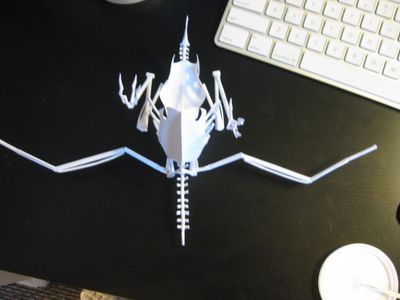 Paper Crow Skeleton : 13 Steps (with Pictures) - Instructables