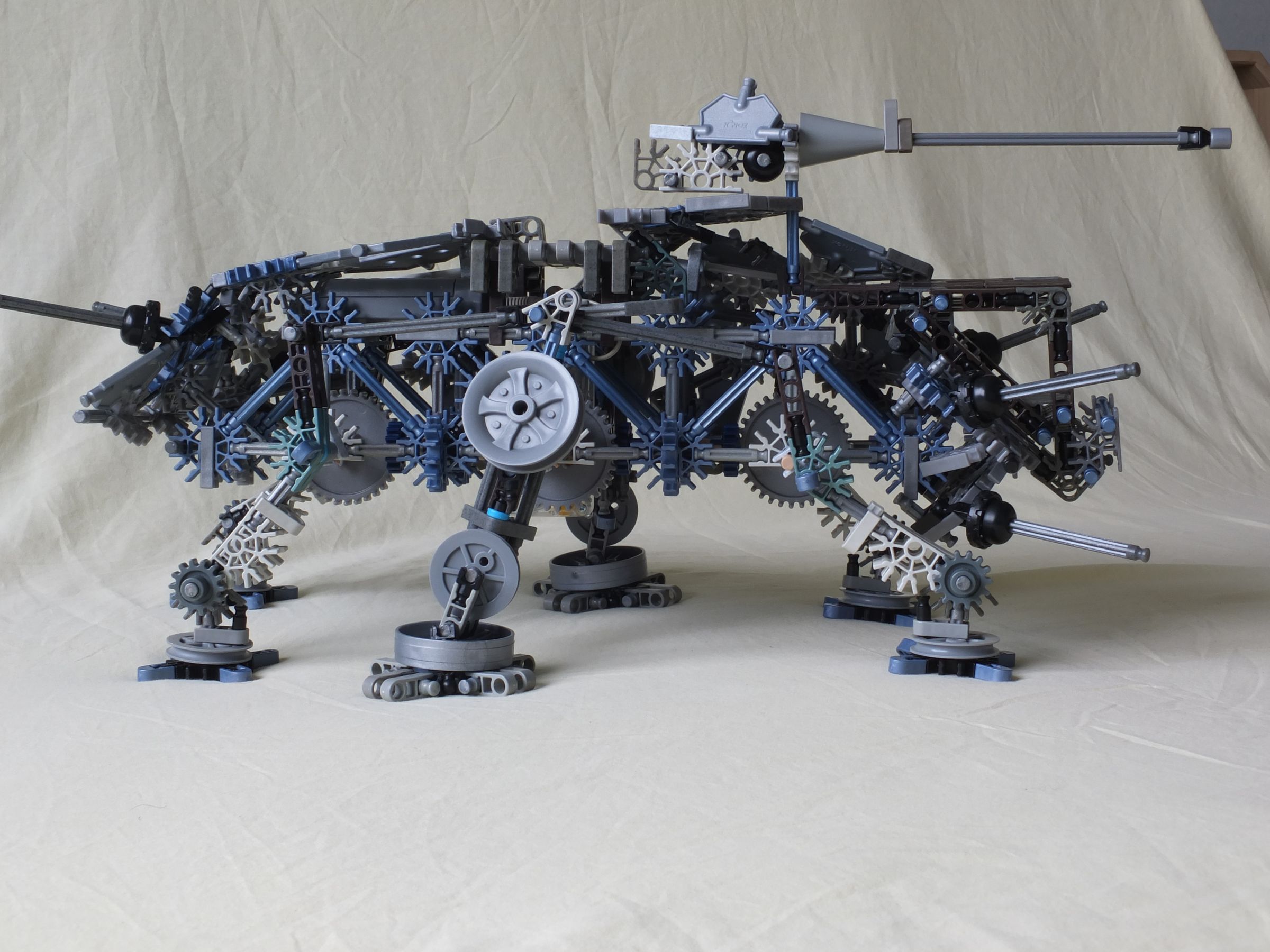 K'NEX Motorized Walking AT-TE From Star Wars : 6 Steps (with Pictures ...