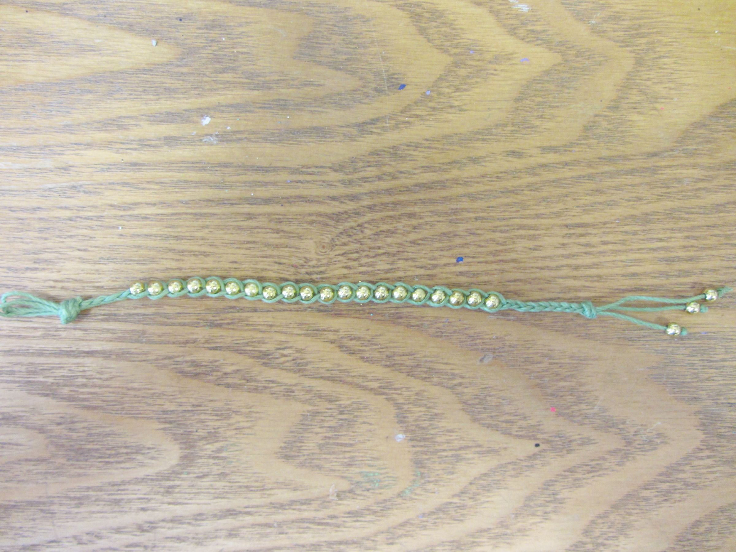 Braided Bead Bracelet : 4 Steps (with Pictures) - Instructables