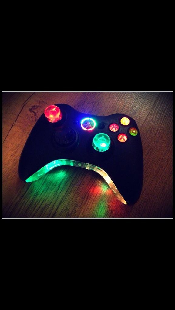 Xbox 360 Wireless Modded LED Controller : 7 Steps - Instructables