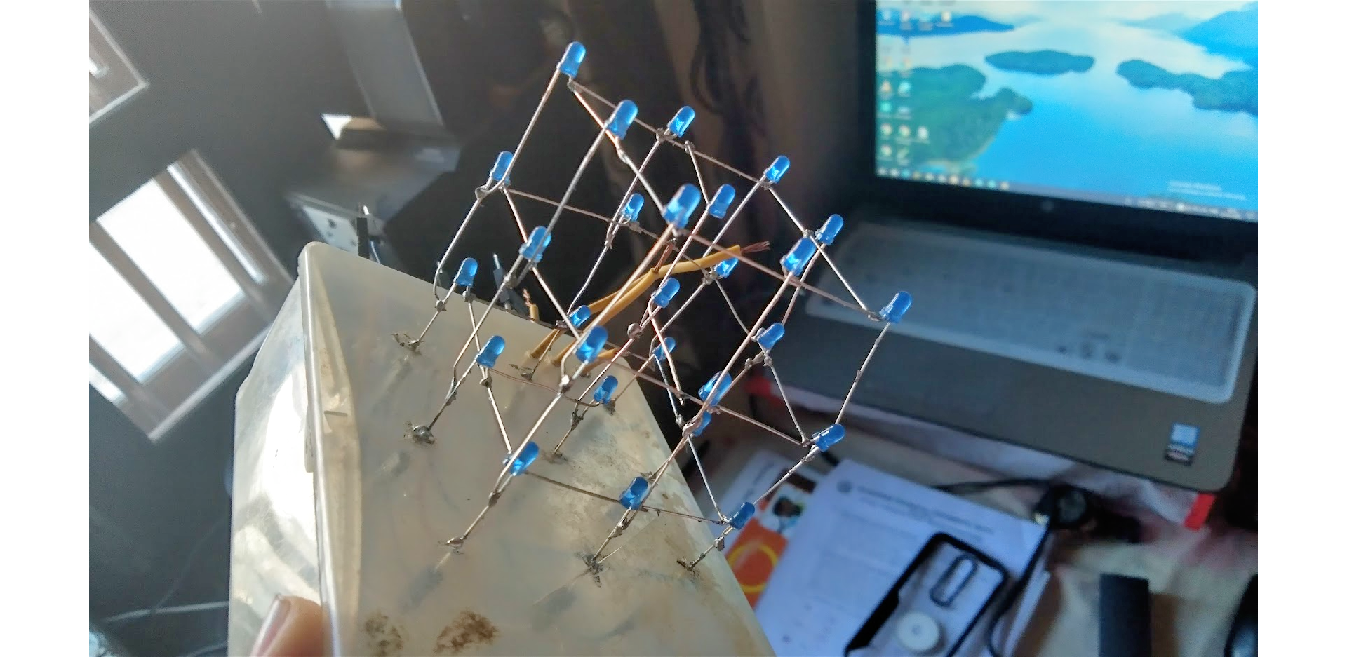 4x4x4 LED Cube (Arduino Uno) : 7 Steps (with Pictures) - Instructables