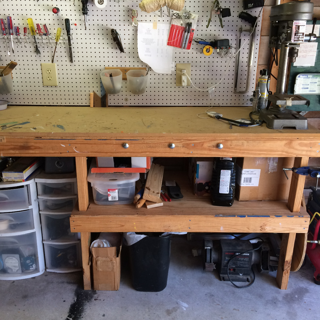 Removable Workbench Extension : 7 Steps - Instructables