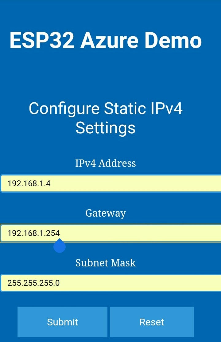 ESP32 Captive Portal to Configure Static and DHCP IP Settings : 8 Steps - Instructables